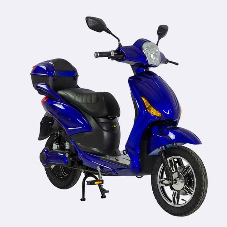 LEM-08 500W SKYWAY Electric Moped Scooter with Pedals