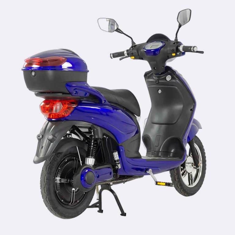 LEM-08 500W SKYWAY Electric Moped Scooter with Pedals