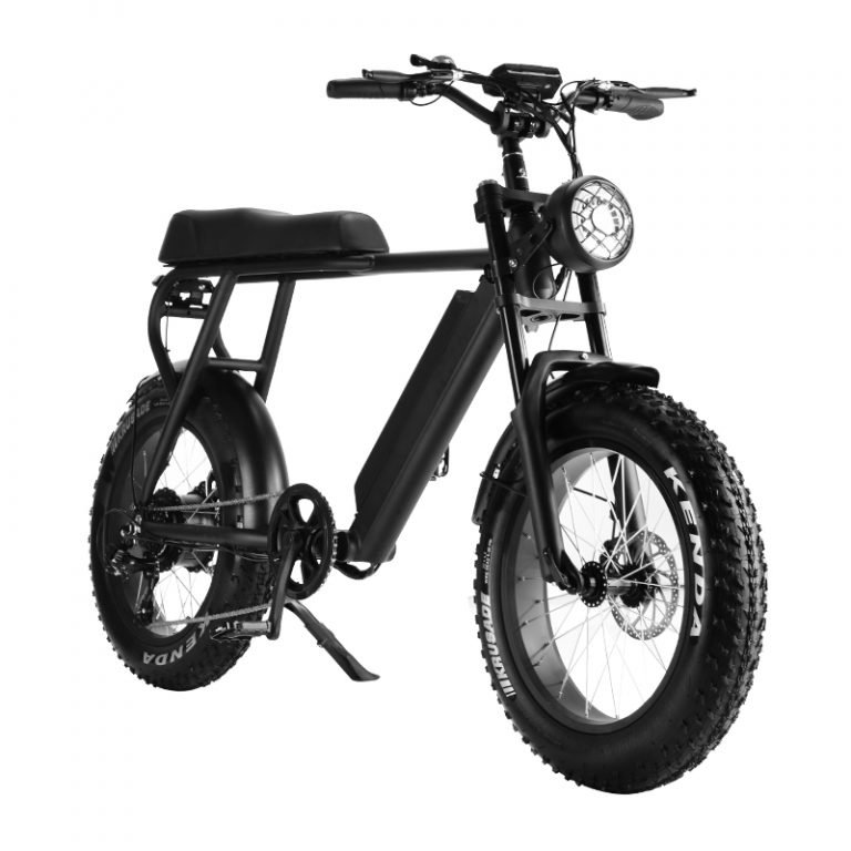 Fat Tire Electric Bike Moped Style Electric Bikes