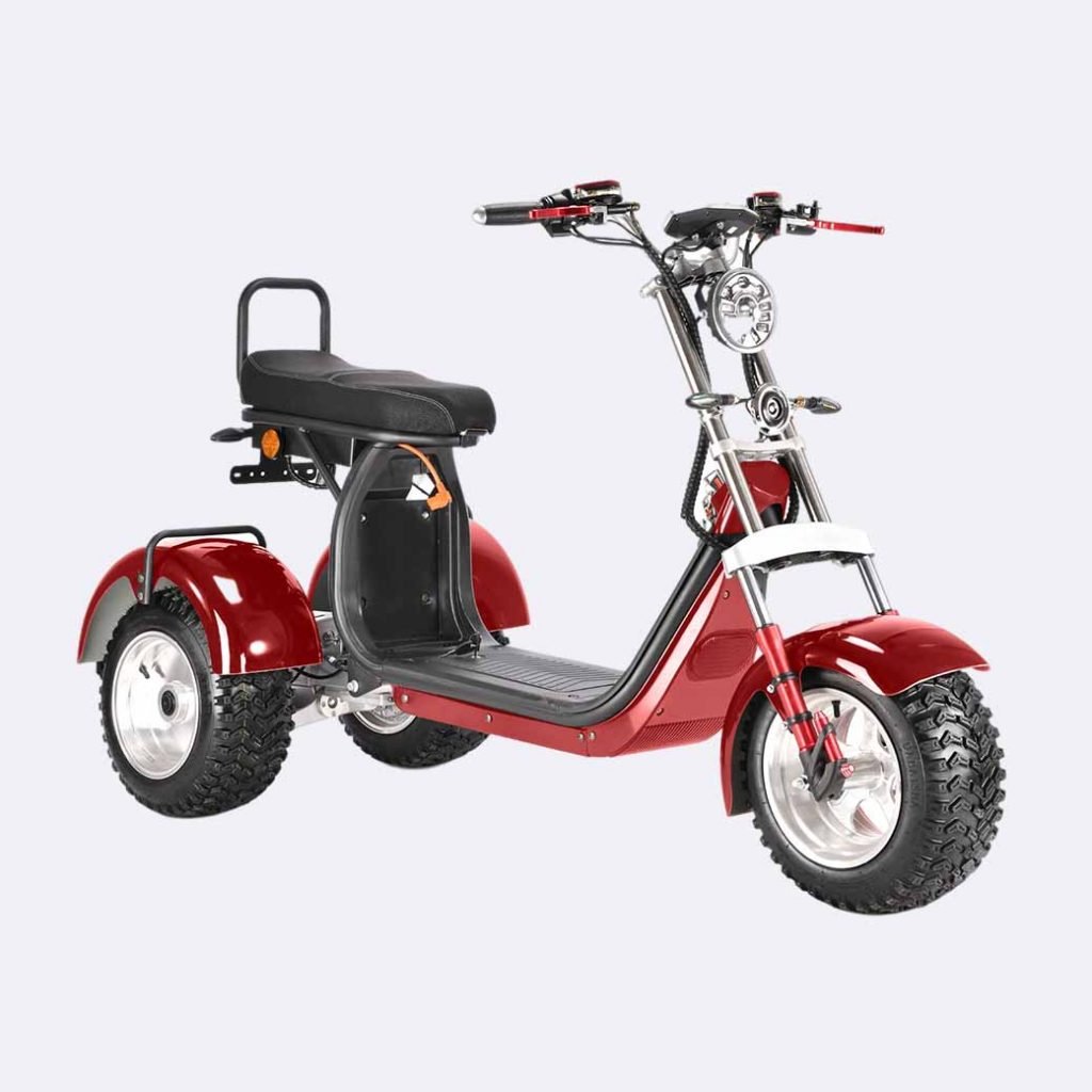 CP7 Electric Trike Scooter 2000w Dual Motor High-powered